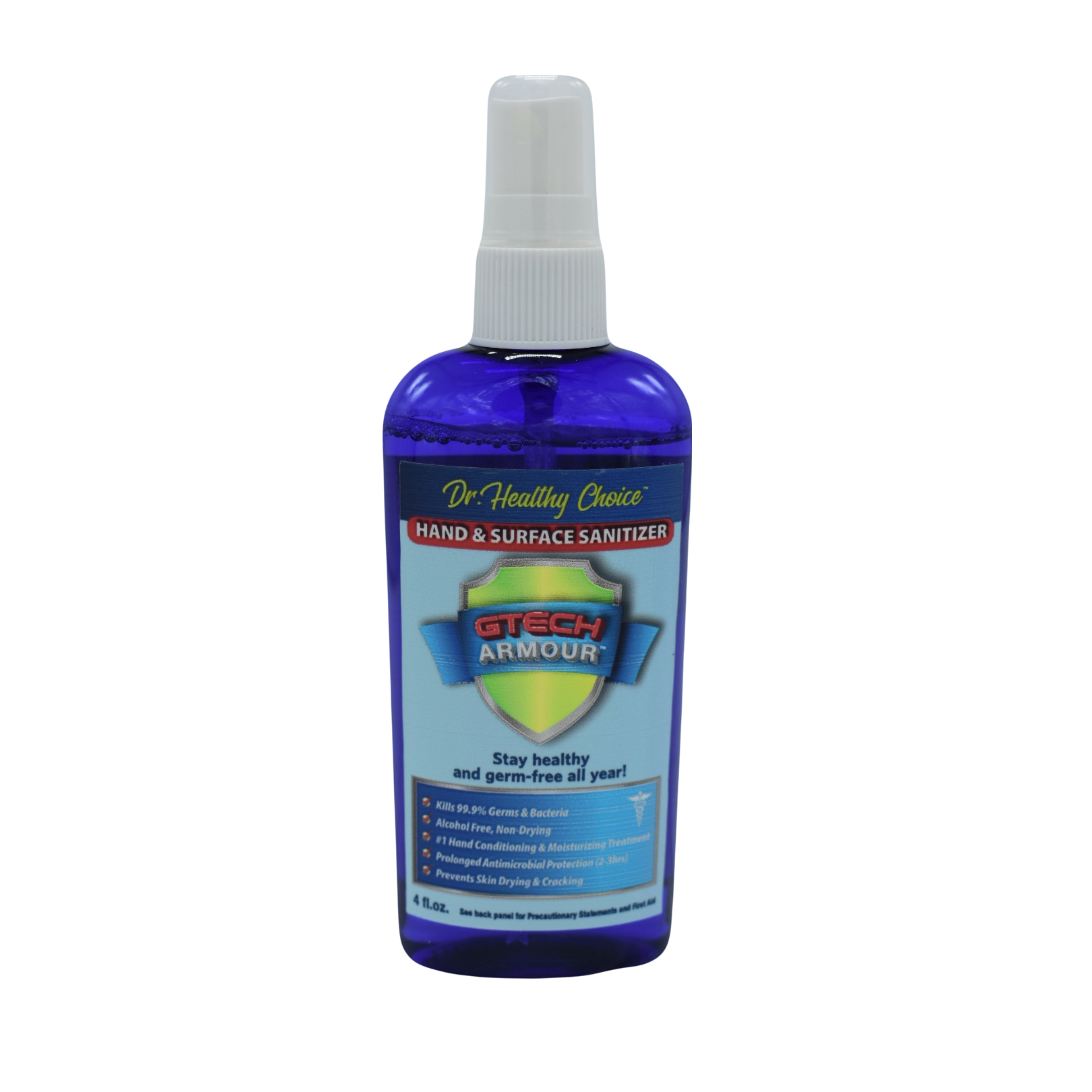 Gtech Flu Armour Hand Sanitizer 4oz – GTechSport